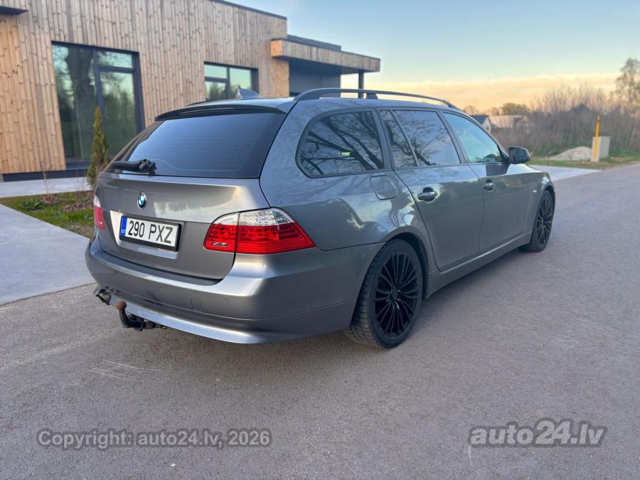Pelēks BMW 5 Series 2009 Tartu, ar dzinēja tilpumu 3.00 L un nobraukumu 350 tūkst. km par 5900 €, foto 5 vietnē AUTOMOTO.COM.LV
