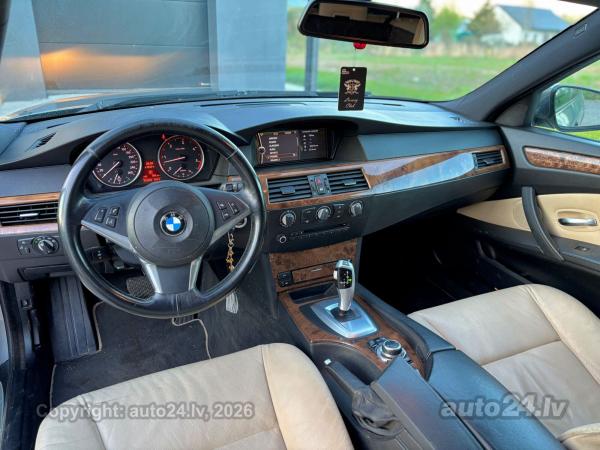 Pelēks BMW 5 Series 2009 Tartu, ar dzinēja tilpumu 3.00 L un nobraukumu 350 tūkst. km par 5900 €, foto 7 vietnē AUTOMOTO.COM.LV
