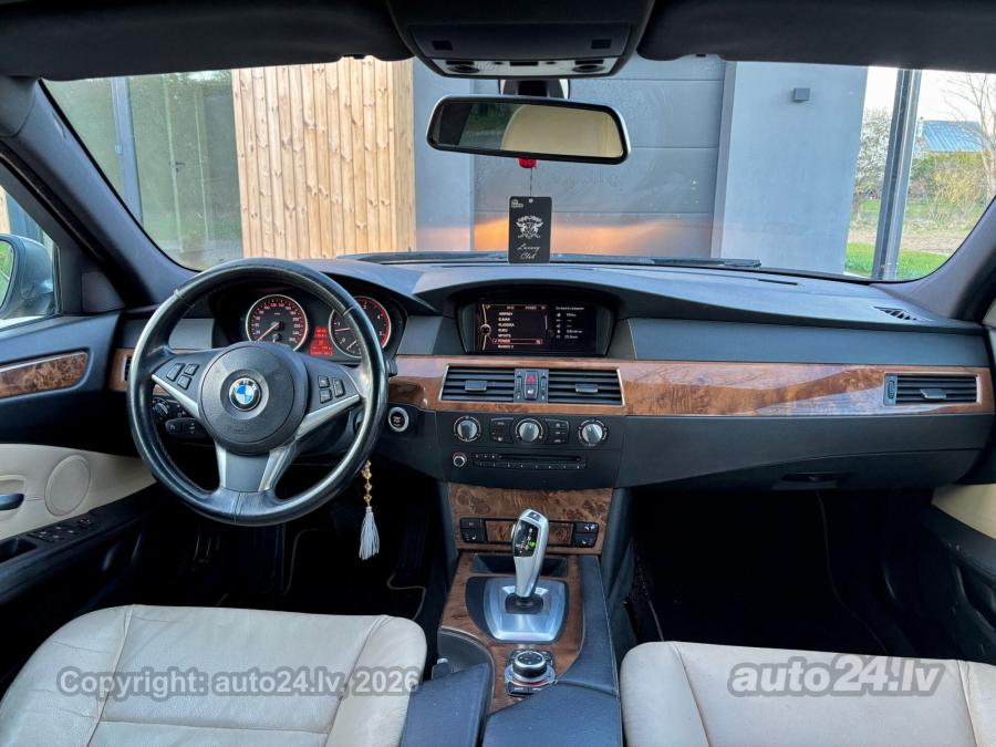 Pelēks BMW 5 Series 2009 Tartu, ar dzinēja tilpumu 3.00 L un nobraukumu 350 tūkst. km par 5900 €, foto 9 vietnē AUTOMOTO.COM.LV