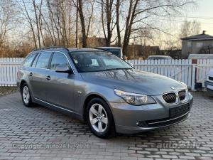 Pelēks BMW 5 Series 2009 Elva, ar dzinēja tilpumu 3.00 L un nobraukumu 340 tūkst. km par 4950 €, foto 1 vietnē AUTOMOTO.COM.LV