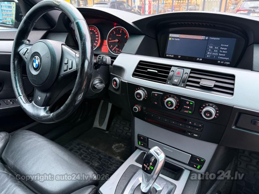 Pelēks BMW 5 Series 2009 Tartu, ar dzinēja tilpumu 3.00 L un nobraukumu 0 tūkst. km par 5999 €, foto 18 vietnē AUTOMOTO.COM.LV