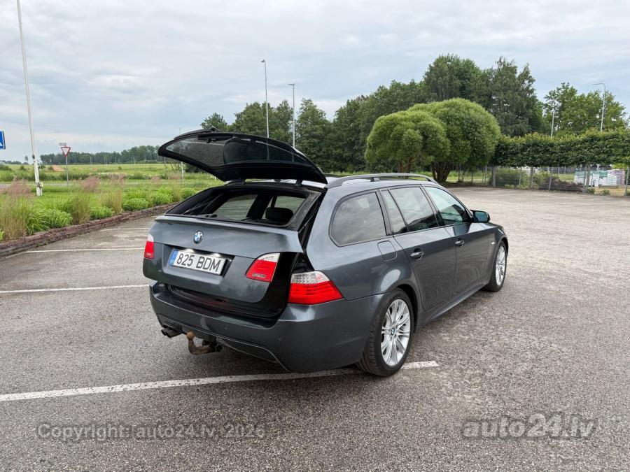 Pelēks BMW 5 Series 2009 Tartu, ar dzinēja tilpumu 3.00 L un nobraukumu 0 tūkst. km par 5900 €, foto 10 vietnē AUTOMOTO.COM.LV