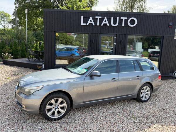 Grey BMW 5 Series 2009 in Riga, with an engine capacity of 3.00 L and mileage of 292 thousand km for 3990 €, photo 7 on AUTOMOTO.COM.LV