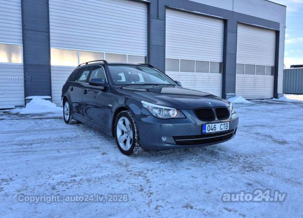 Grey BMW 5 Series 2010 in Tallinn, with an engine capacity of 2.00 L and mileage of 262 thousand km for 5900 €, photo 2 on AUTOMOTO.COM.LV