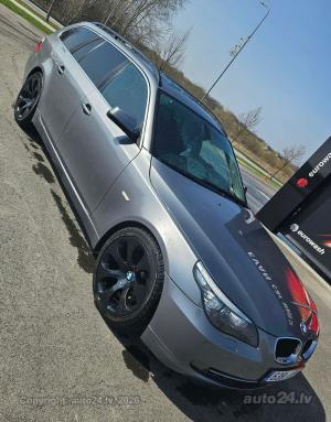 Pelēks BMW 5 Series 2010 Tallina, ar dzinēja tilpumu 2.00 L un nobraukumu 346 tūkst. km par 5499 €, foto  vietnē AUTOMOTO.COM.LV