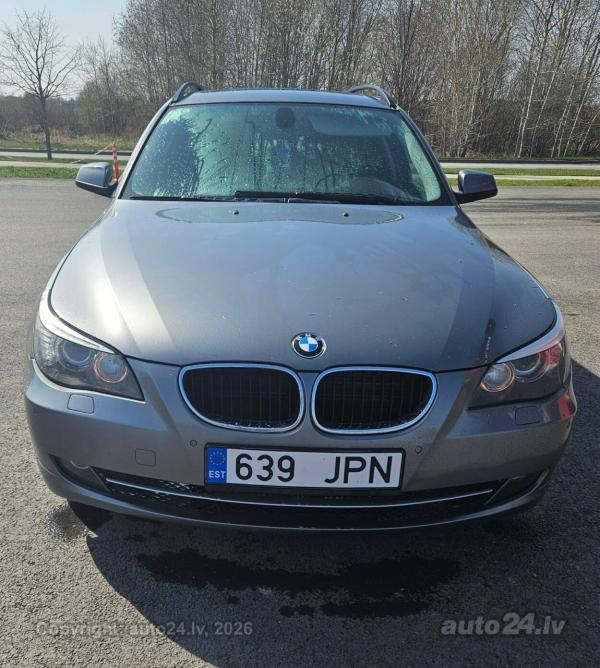 Grey BMW 5 Series 2010 in Tallinn, with an engine capacity of 2.00 L and mileage of 346 thousand km for 5499 €, photo 6 on AUTOMOTO.COM.LV