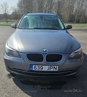 Pelēks BMW 5 Series 2010 Tallina, ar dzinēja tilpumu 2.00 L un nobraukumu 346 tūkst. km par 5499 €, foto 6 vietnē AUTOMOTO.COM.LV