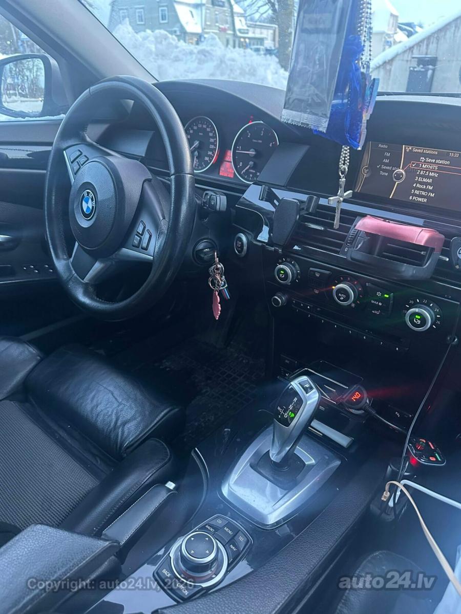 Pelēks BMW 5 Series 2010 Tallina, ar dzinēja tilpumu 2.00 L un nobraukumu 346 tūkst. km par 5499 €, foto 9 vietnē AUTOMOTO.COM.LV