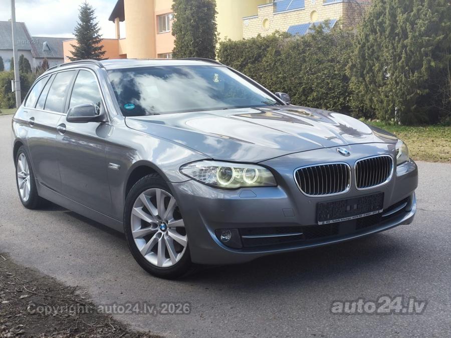 Grey BMW 5 Series 2010 in Tallinn, with an engine capacity of 3.00 L and mileage of 290 thousand km for 8790 €, photo 1 on AUTOMOTO.COM.LV