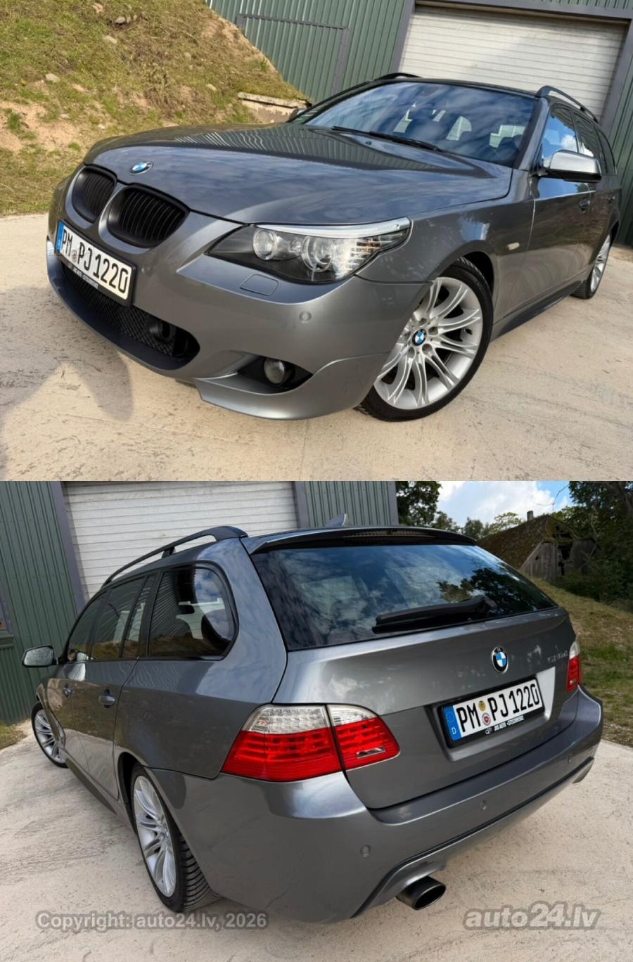 Pelēks BMW 5 Series 2010 Viljandi, ar dzinēja tilpumu 2.00 L un nobraukumu 388 tūkst. km par 6990 €, foto 6 vietnē AUTOMOTO.COM.LV