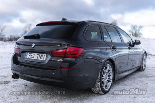 Grey BMW 5 Series 2011 in Tallinn, with an engine capacity of 3.00 L and mileage of 358 thousand km for 8990 €, photo 6 on AUTOMOTO.COM.LV
