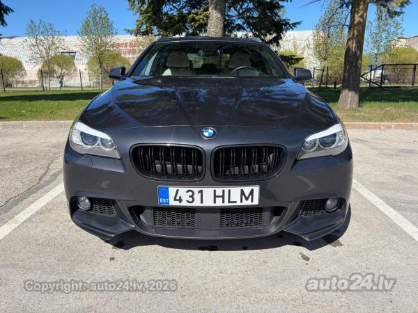 Grey BMW 5 Series 2011 in Tallinn, with an engine capacity of 3.00 L and mileage of 338 thousand km for 13500 €, photo 1 on AUTOMOTO.COM.LV
