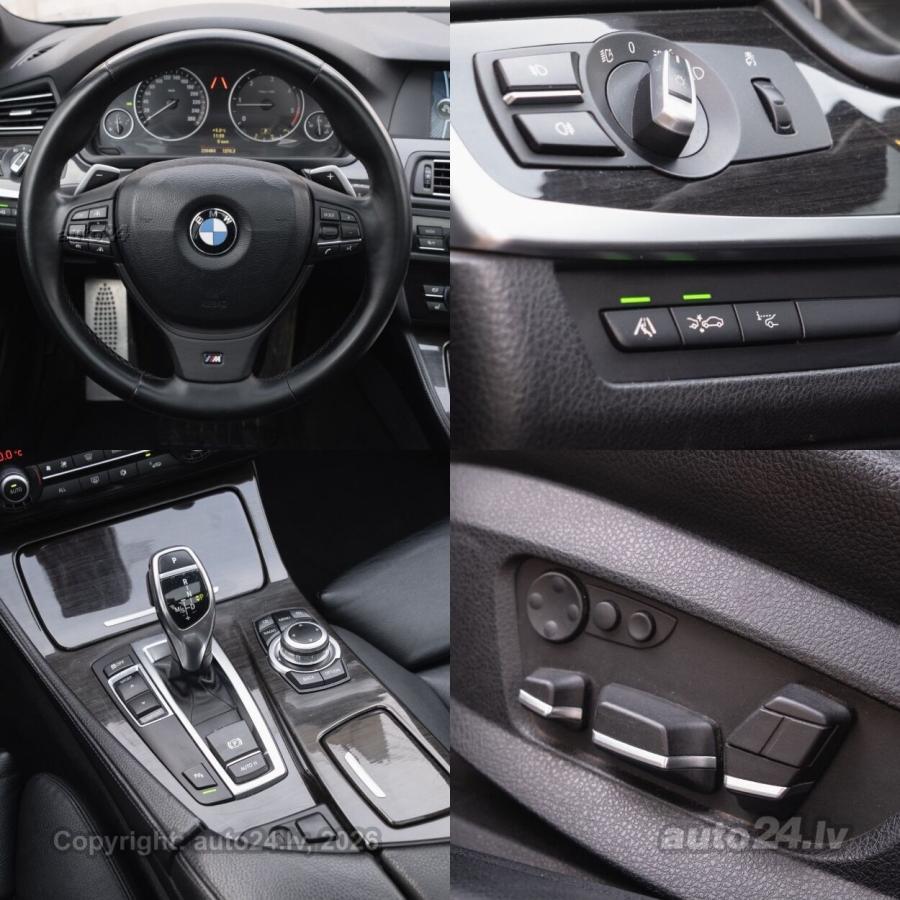 Pelēks BMW 5 Series 2011 Tartu, ar dzinēja tilpumu 3.00 L un nobraukumu 254 tūkst. km par 11600 €, foto 11 vietnē AUTOMOTO.COM.LV