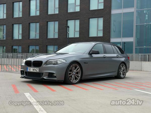 Grey BMW 5 Series 2011 in Tartu, with an engine capacity of 3.00 L and mileage of 357 thousand km for 11900 €, photo 1 on AUTOMOTO.COM.LV