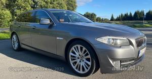 Grey BMW 5 Series 2011 in Tallinn, with an engine capacity of 3.00 L and mileage of 365 thousand km for 9800 €, photo  on AUTOMOTO.COM.LV