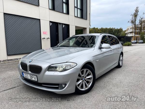 Grey BMW 5 Series 2011 in Tartu, with an engine capacity of 3.00 L and mileage of 340 thousand km for 6999 €, photo 1 on AUTOMOTO.COM.LV