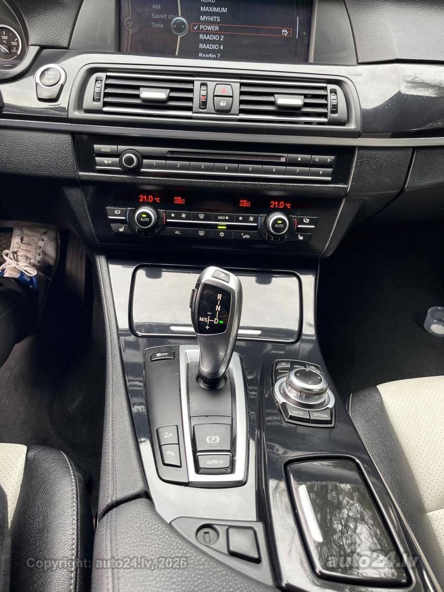 Pelēks BMW 5 Series 2011 Tartu, ar dzinēja tilpumu 3.00 L un nobraukumu 340 tūkst. km par 6999 €, foto 14 vietnē AUTOMOTO.COM.LV