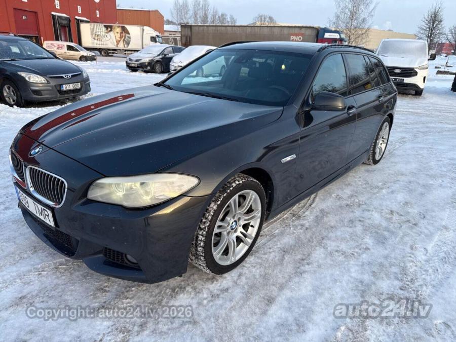 Grey BMW 5 Series 2012 in Viljandi, with an engine capacity of 3.00 L and mileage of 298 thousand km for 10999 €, photo 2 on AUTOMOTO.COM.LV