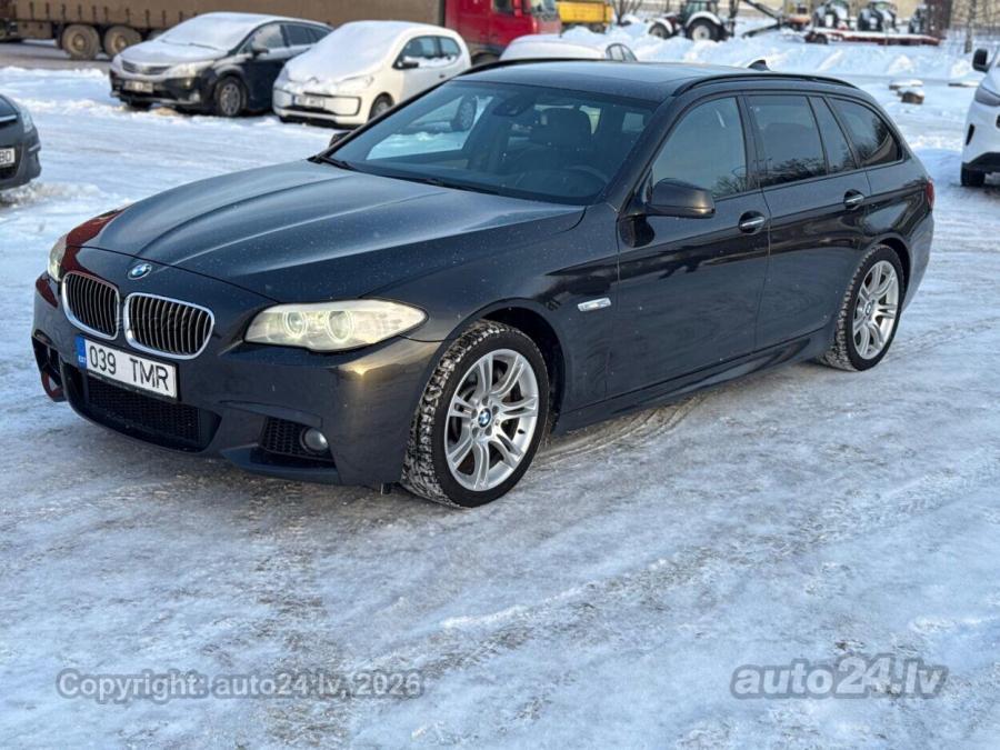 Grey BMW 5 Series 2012 in Viljandi, with an engine capacity of 3.00 L and mileage of 298 thousand km for 10999 €, photo 5 on AUTOMOTO.COM.LV
