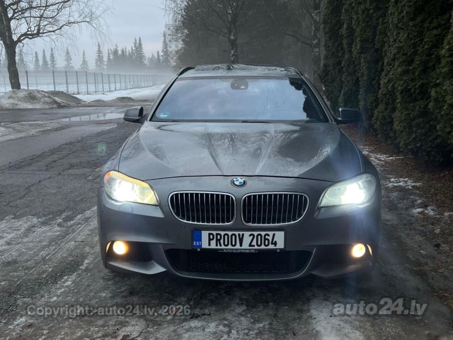 Grey BMW 5 Series 2012 in Tartu, with an engine capacity of 3.00 L and mileage of 349 thousand km for 7500 €, photo 3 on AUTOMOTO.COM.LV
