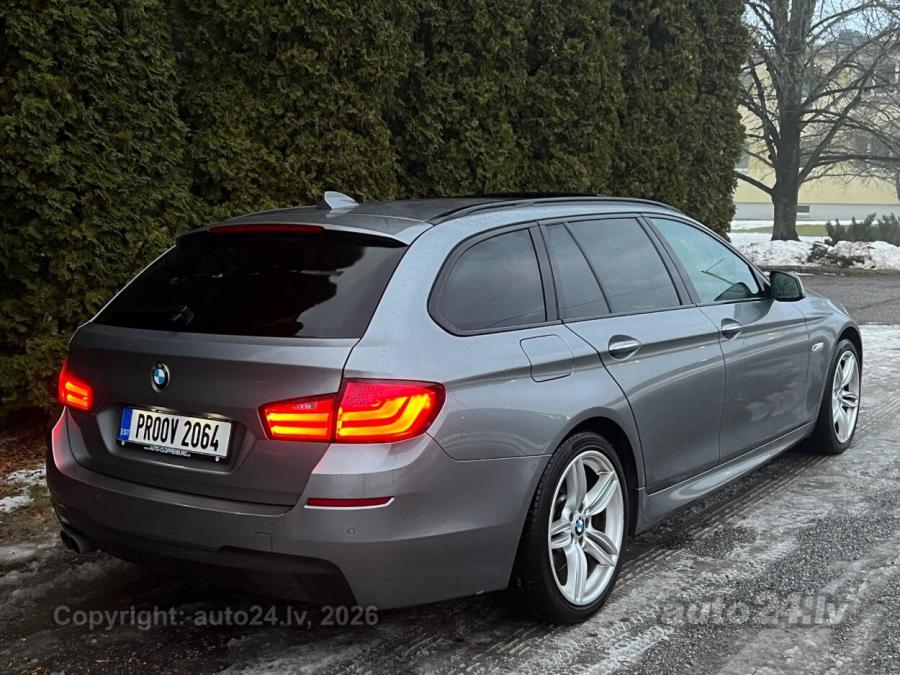 Grey BMW 5 Series 2012 in Tartu, with an engine capacity of 3.00 L and mileage of 349 thousand km for 7500 €, photo 4 on AUTOMOTO.COM.LV