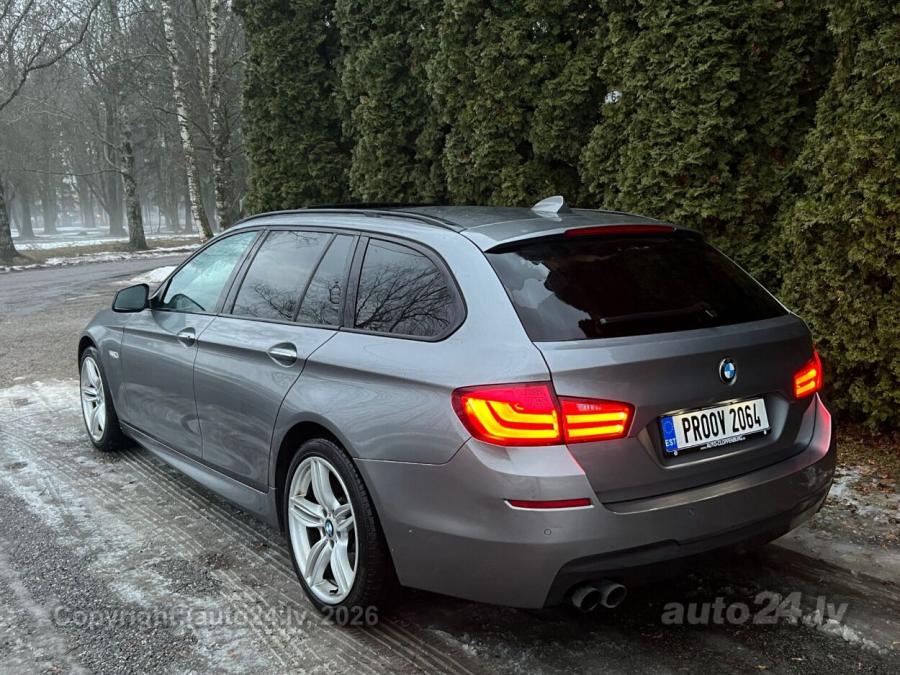 Grey BMW 5 Series 2012 in Tartu, with an engine capacity of 3.00 L and mileage of 349 thousand km for 7500 €, photo 5 on AUTOMOTO.COM.LV