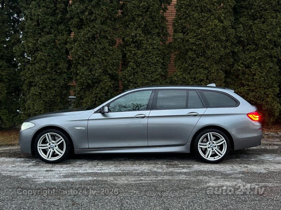 Grey BMW 5 Series 2012 in Tartu, with an engine capacity of 3.00 L and mileage of 349 thousand km for 7500 €, photo 7 on AUTOMOTO.COM.LV