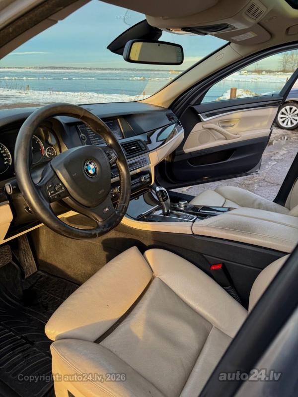 Pelēks BMW 5 Series 2012 Tallina, ar dzinēja tilpumu 3.00 L un nobraukumu 284 tūkst. km par 10500 €, foto 9 vietnē AUTOMOTO.COM.LV
