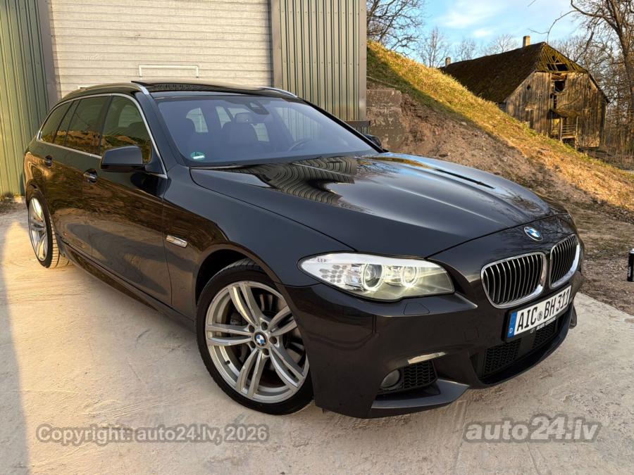 Grey BMW 5 Series 2012 in Viljandi, with an engine capacity of 3.00 L and mileage of 275 thousand km for 13790 €, photo 4 on AUTOMOTO.COM.LV