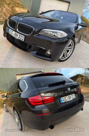 Grey BMW 5 Series 2012 in Viljandi, with an engine capacity of 3.00 L and mileage of 275 thousand km for 13790 €, photo 6 on AUTOMOTO.COM.LV