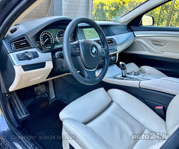 Grey BMW 5 Series 2012 in Tallinn, with an engine capacity of 3.00 L and mileage of 240 thousand km for 11900 €, photo 6 on AUTOMOTO.COM.LV