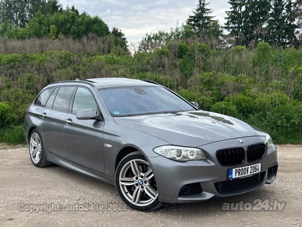 Grey BMW 5 Series 2012 in Tartu, with an engine capacity of 3.00 L and mileage of 349 thousand km for 10499 €, photo 1 on AUTOMOTO.COM.LV