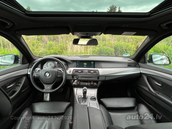 Grey BMW 5 Series 2012 in Tartu, with an engine capacity of 3.00 L and mileage of 349 thousand km for 10499 €, photo 8 on AUTOMOTO.COM.LV