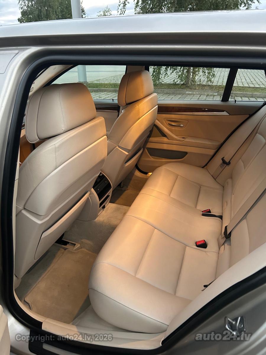 Pelēks BMW 5 Series 2012 Tallina, ar dzinēja tilpumu 3.00 L un nobraukumu 316 tūkst. km par 9500 €, foto 11 vietnē AUTOMOTO.COM.LV