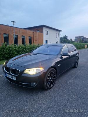 Grey BMW 5 Series 2012 in Tallinn, with an engine capacity of 3.00 L and mileage of 244 thousand km for 13000 €, photo  on AUTOMOTO.COM.LV