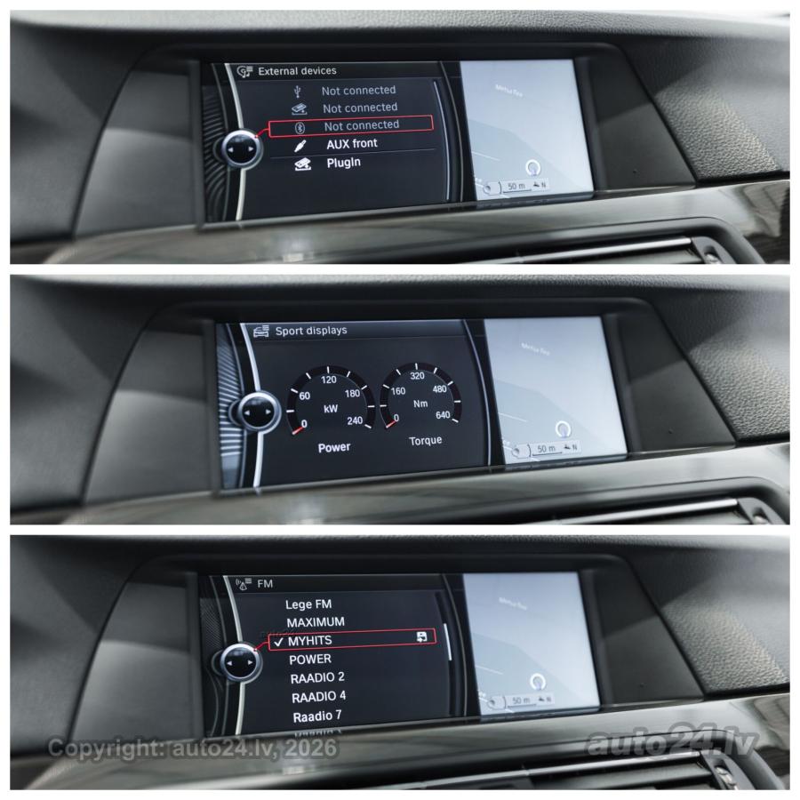 Pelēks BMW 5 Series 2012 Tallina, ar dzinēja tilpumu 3.00 L un nobraukumu 261 tūkst. km par 11990 €, foto 26 vietnē AUTOMOTO.COM.LV