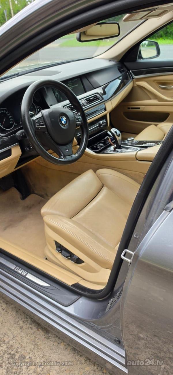 Grey BMW 5 Series 2012 in Parnu, with an engine capacity of 3.00 L and mileage of 294 thousand km for 12500 €, photo 9 on AUTOMOTO.COM.LV