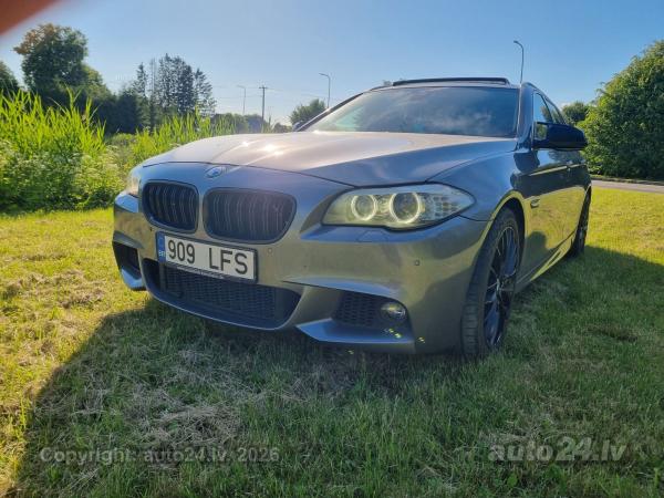 Grey BMW 5 Series 2012 in Tallinn, with an engine capacity of 3.00 L and mileage of 0 thousand km for 10999 €, photo 1 on AUTOMOTO.COM.LV
