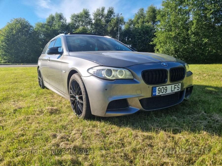 Grey BMW 5 Series 2012 in Tallinn, with an engine capacity of 3.00 L and mileage of 0 thousand km for 10999 €, photo 3 on AUTOMOTO.COM.LV