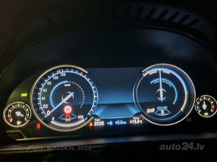 Grey BMW 5 Series 2012 in Tallinn, with an engine capacity of 3.00 L and mileage of 0 thousand km for 10999 €, photo 7 on AUTOMOTO.COM.LV