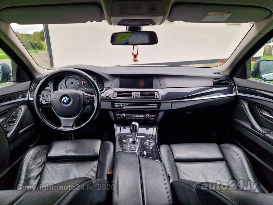 Grey BMW 5 Series 2012 in Parnu, with an engine capacity of 2.00 L and mileage of 354 thousand km for 7799 €, photo 3 on AUTOMOTO.COM.LV