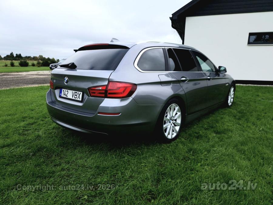 Grey BMW 5 Series 2012 in Parnu, with an engine capacity of 2.00 L and mileage of 354 thousand km for 7799 €, photo 6 on AUTOMOTO.COM.LV