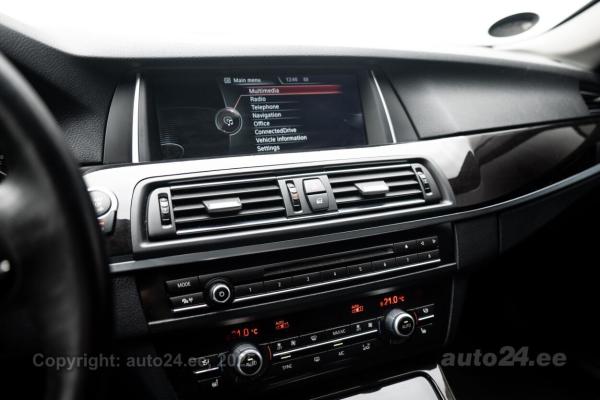 Pelēks BMW 5 Series 2013 Tallina, ar dzinēja tilpumu 3.00 L un nobraukumu 320 tūkst. km par 8800 €, foto 11 vietnē AUTOMOTO.COM.LV