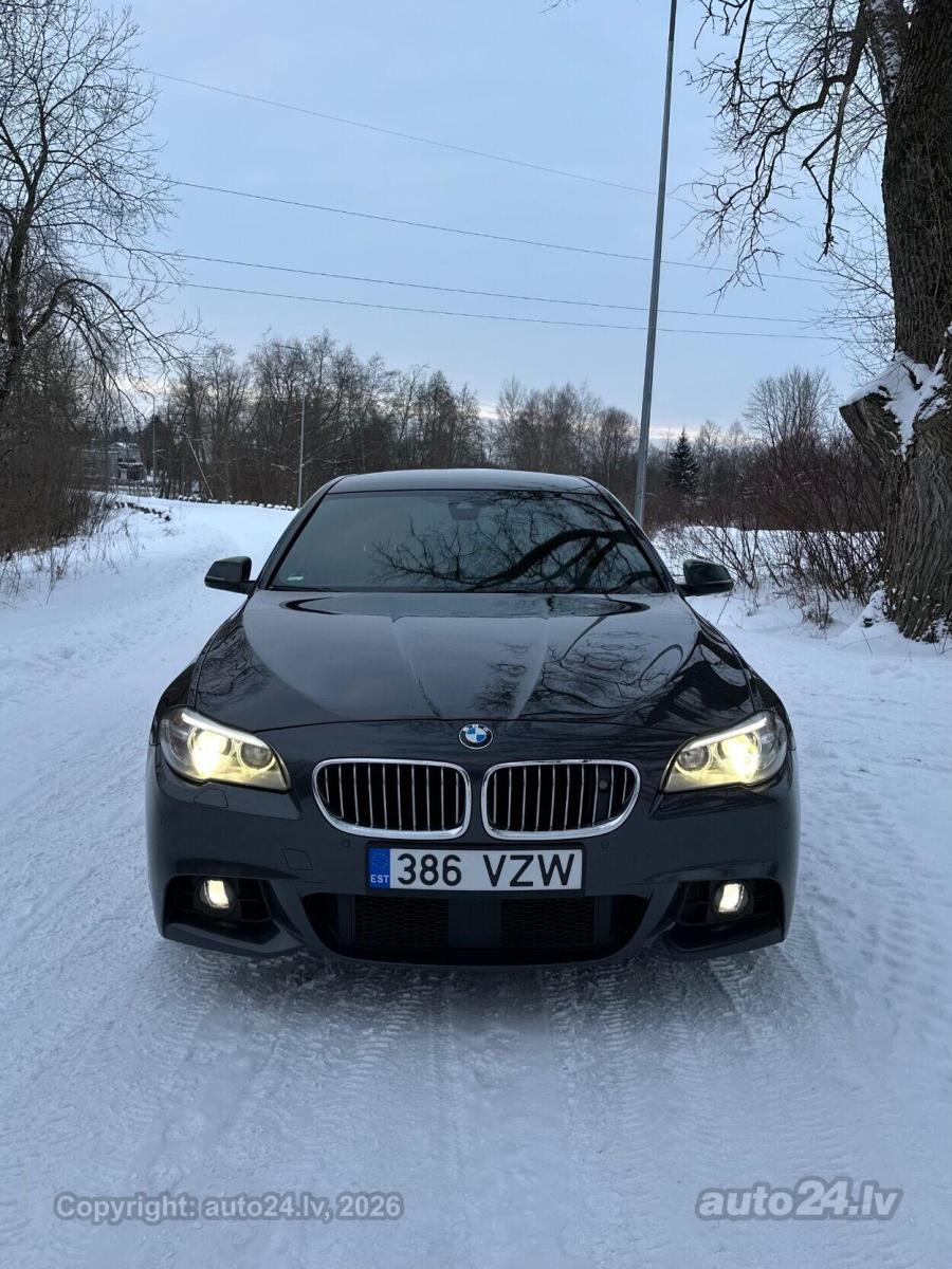 Pelēks BMW 5 Series 2013 Paide, ar dzinēja tilpumu 3.00 L un nobraukumu 258 tūkst. km par 16490 €, foto 1 vietnē AUTOMOTO.COM.LV