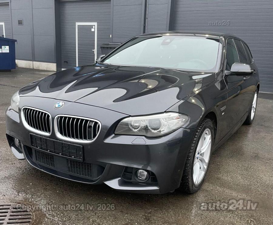 Pelēks BMW 5 Series 2013 Paide, ar dzinēja tilpumu 3.00 L un nobraukumu 258 tūkst. km par 16490 €, foto 3 vietnē AUTOMOTO.COM.LV