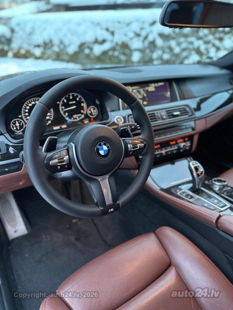 Pelēks BMW 5 Series 2013 Paide, ar dzinēja tilpumu 3.00 L un nobraukumu 258 tūkst. km par 16490 €, foto 16 vietnē AUTOMOTO.COM.LV