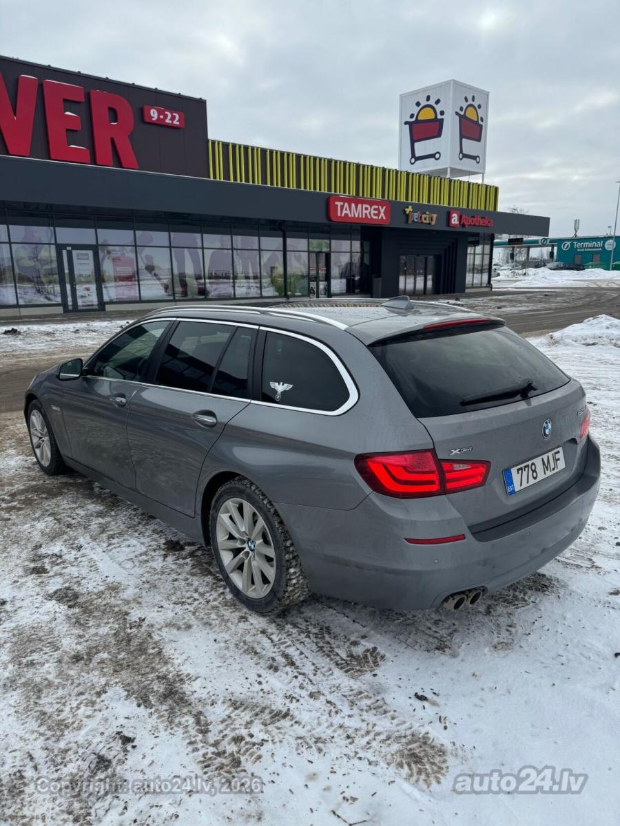 Pelēks BMW 5 Series 2013 Tallina, ar dzinēja tilpumu 2.00 L un nobraukumu 292 tūkst. km par 999 €, foto 2 vietnē AUTOMOTO.COM.LV