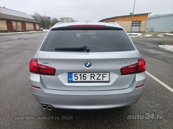 Grey BMW 5 Series 2013 in Paide, with an engine capacity of 2.00 L and mileage of 295 thousand km for 8350 €, photo 5 on AUTOMOTO.COM.LV