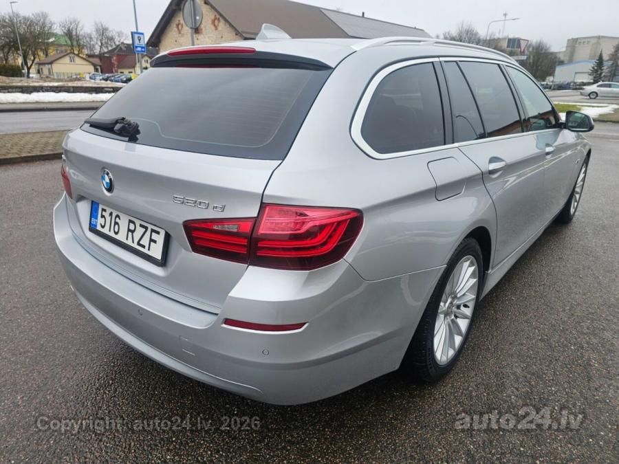 Pelēks BMW 5 Series 2013 Paide, ar dzinēja tilpumu 2.00 L un nobraukumu 295 tūkst. km par 8350 €, foto 6 vietnē AUTOMOTO.COM.LV