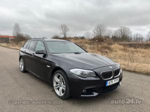 Pelēks BMW 5 Series 2013 Tallina, ar dzinēja tilpumu 3.00 L un nobraukumu 231 tūkst. km par 14300 €, foto  vietnē AUTOMOTO.COM.LV